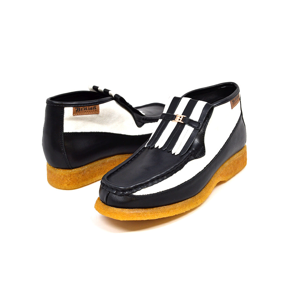 Apollo Black and White - Stylish and Comfortable Shoes from the Britis ...