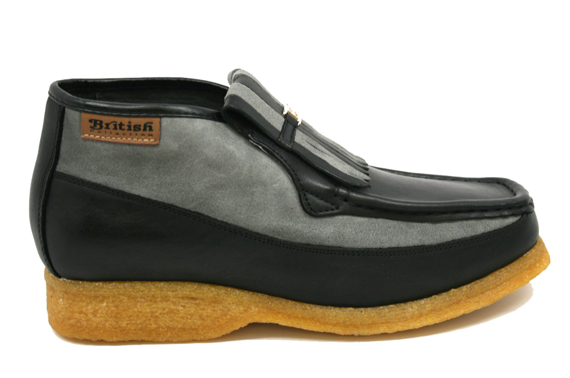 Apollo Leather & Suede - Handmade British Shoe with Crepe Sole ...