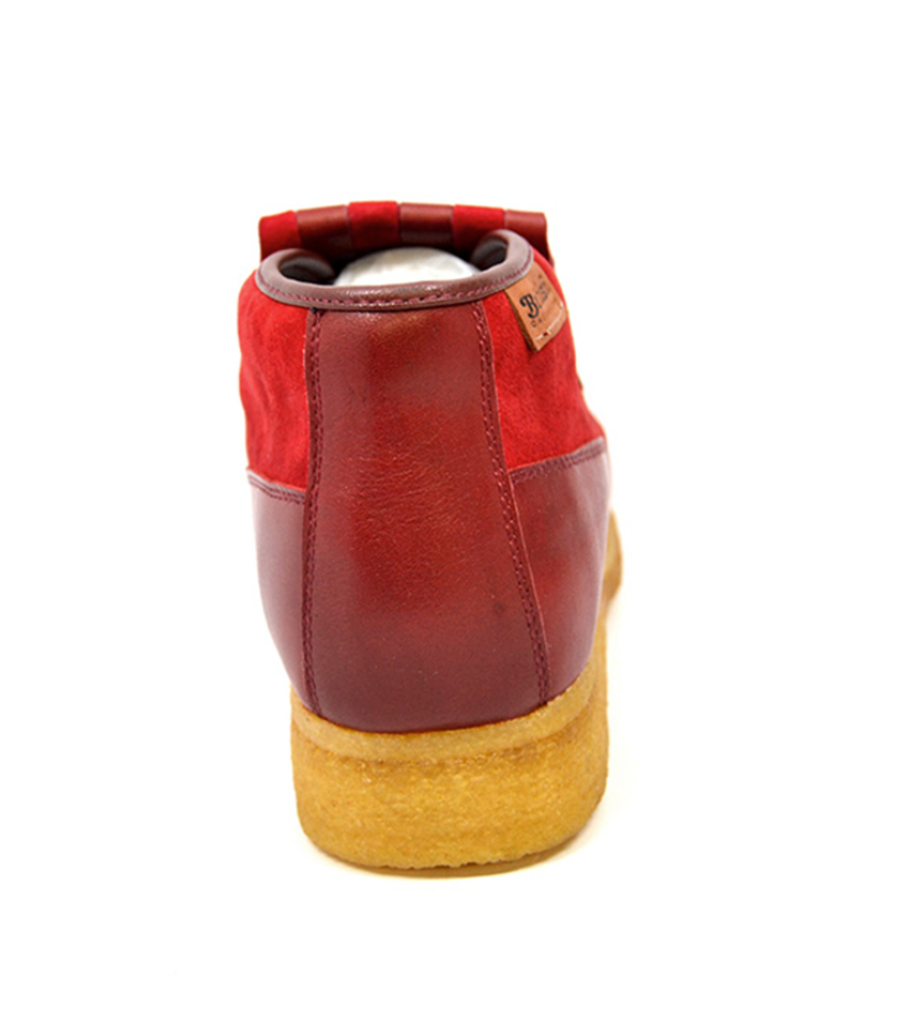 Apollo Red Leather & Suede – British Walker